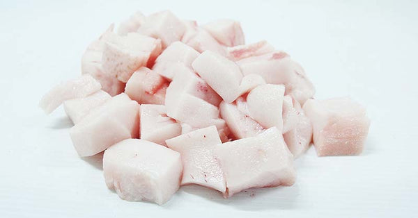 Pork Fat Cubes (Skin-on) 500g – BIOHogs - Jodini Organic Farm